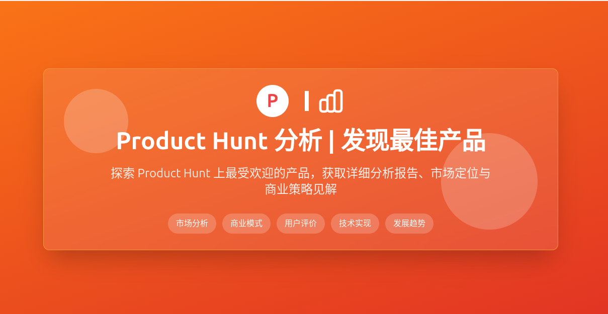 Product Hunt Analysis | Discover Best Products with In-depth Analysis - Daily breakdowns of top ...
